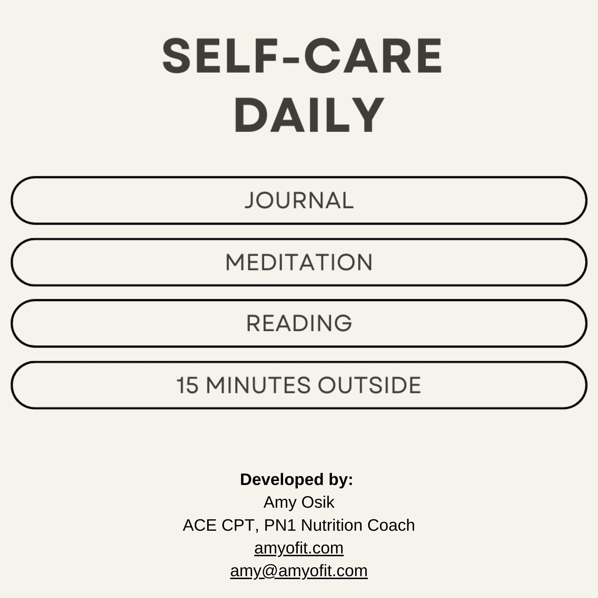 When I Discovered Self-Care & Never Looked Back - Placers
